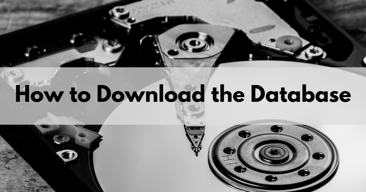 How to Download the Plex Database - Plexopedia