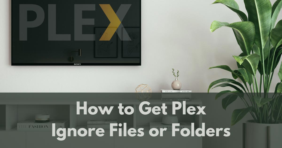 How to Get Plex Ignore Files or Folders - Plexopedia