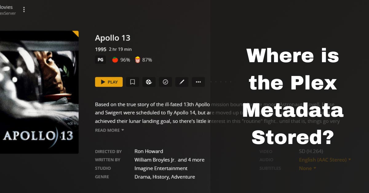 Where is the Plex Metadata Stored? - Plexopedia