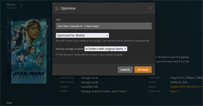 What are Plex Optimized Versions? - Plexopedia